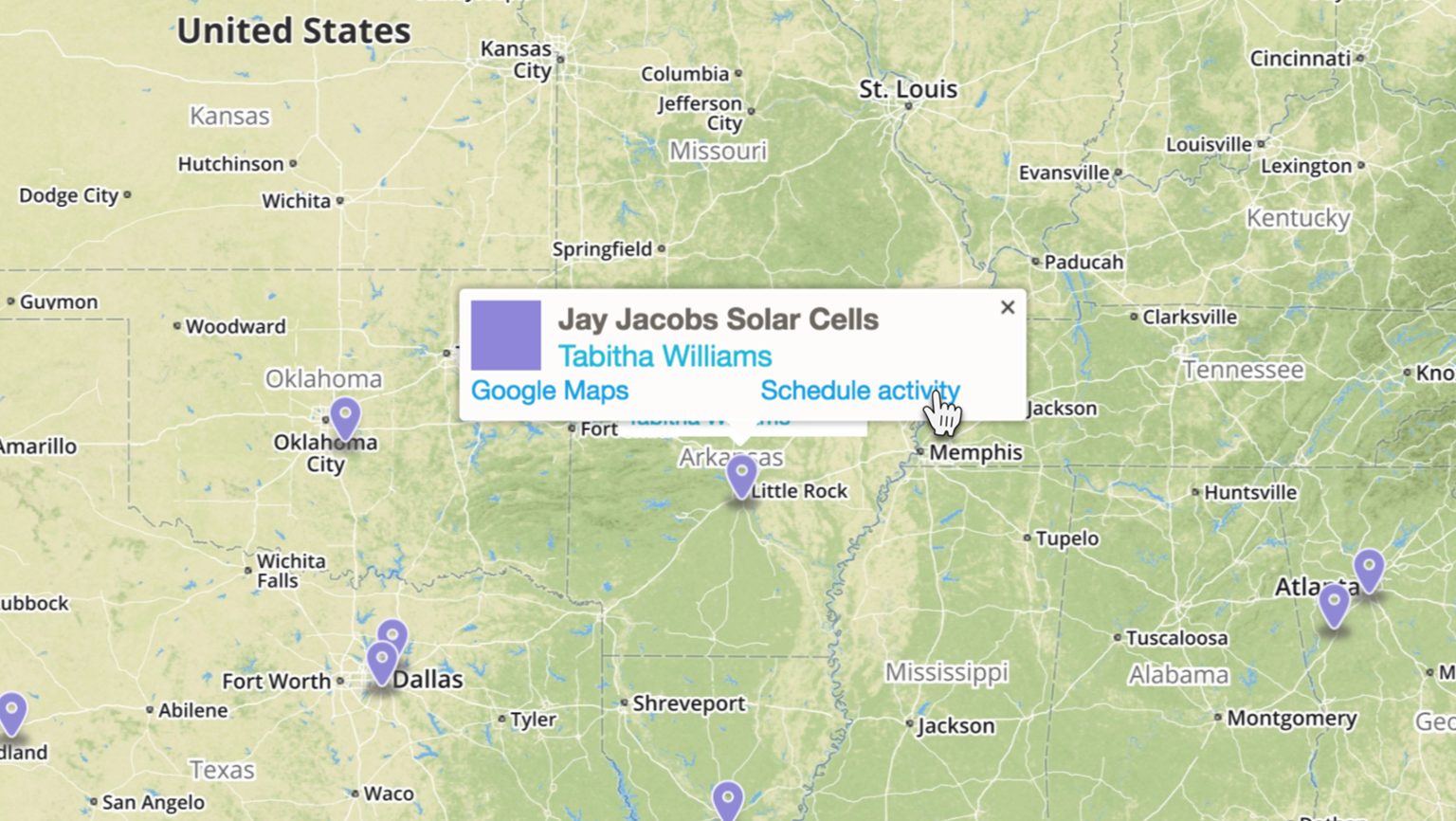 CRM with Map View |Find Your Customers with Nutshell