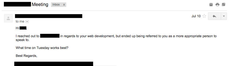 Five Worst Cold Emails Ever Seen | Nutshell