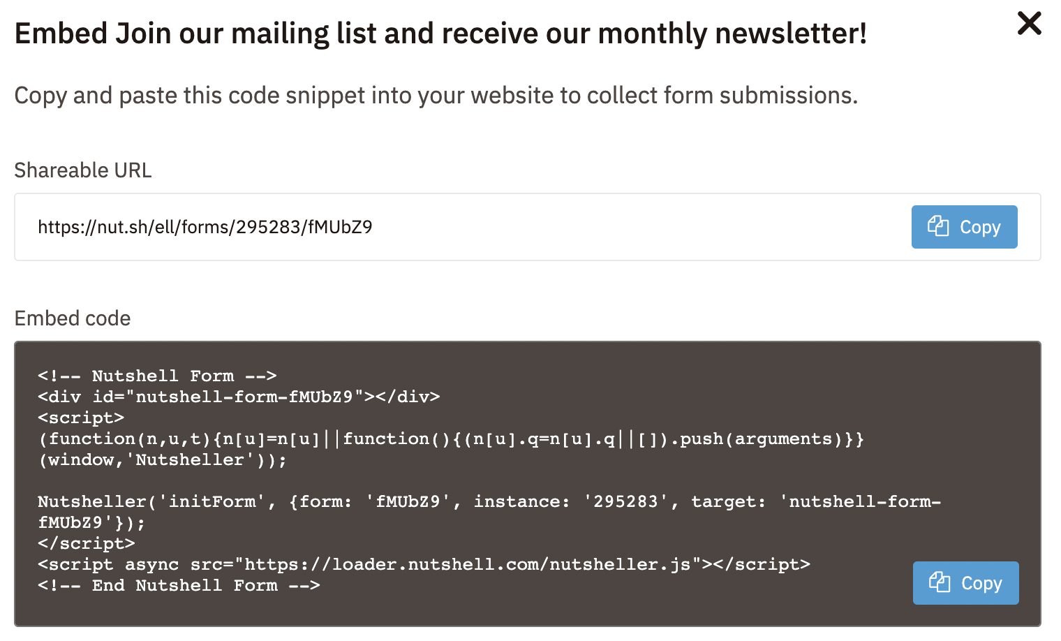 Announcing Nutshell Forms: Sales Lead Forms | Nutshell