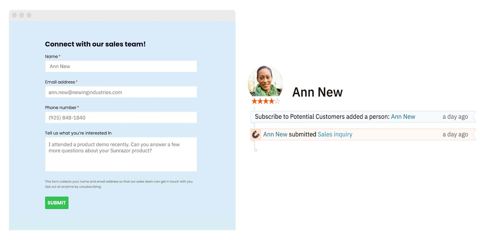 7 Contact Form Examples & Key Elements