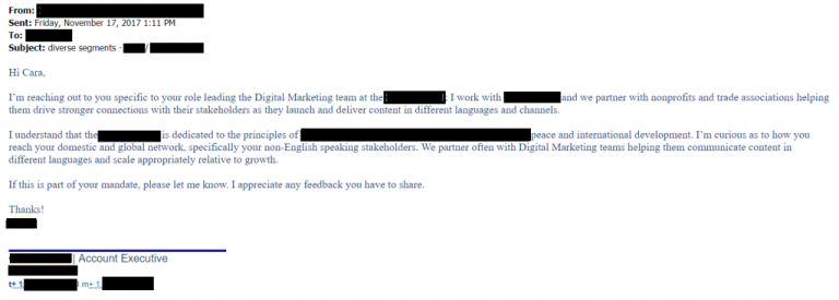 The One Cold Email That Actually Gets Everything Right