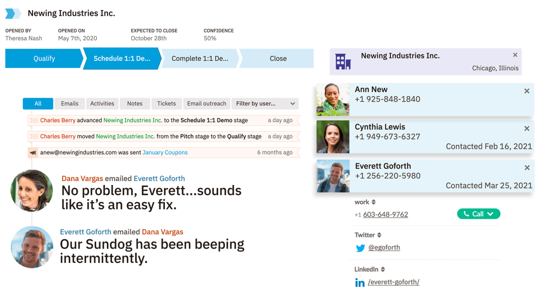Our Email CRM - Nutshell Our Email CRM - Nutshell