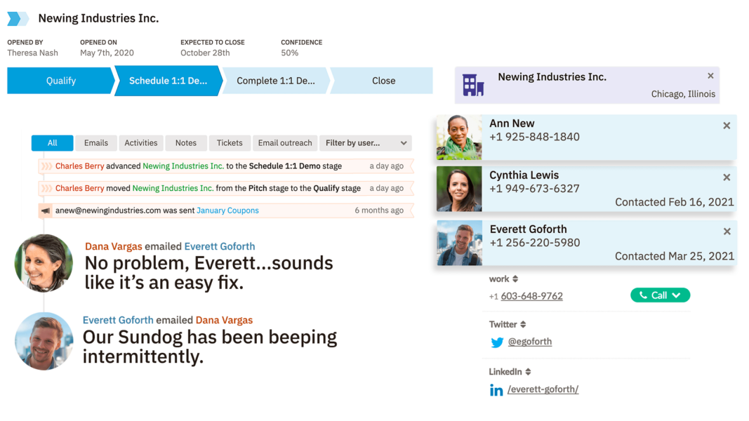 Nutshell Crm All In One Solution For Sales Automation