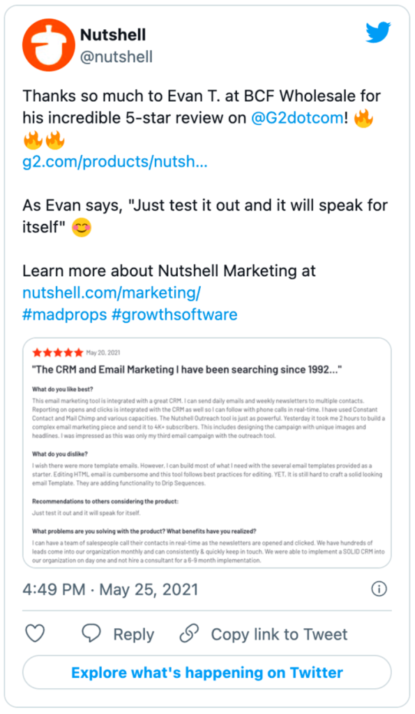 Our Email CRM - Nutshell Our Email CRM - Nutshell