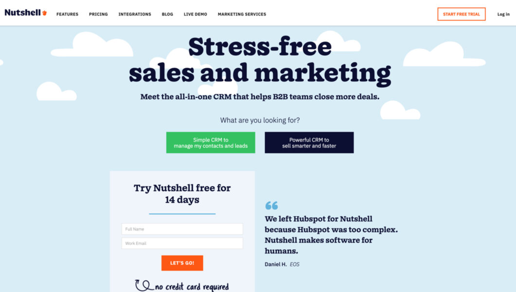 Best Shopify CRM Integrations for eCommerce | Nutshell