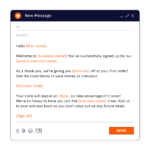 Welcome Email Templates for New Customers | Nutshell