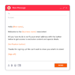 Welcome Email Templates for New Customers | Nutshell