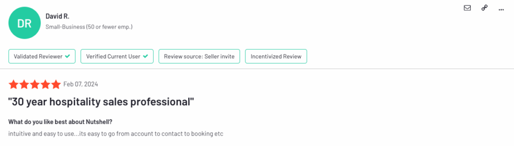 Hotel CRM Software for the Hospitality Industry | Nutshell