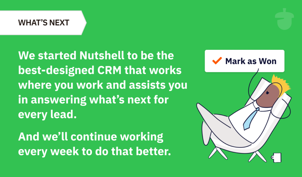 THE B2B Next Action Selling CRM For Your Business | Nutshell